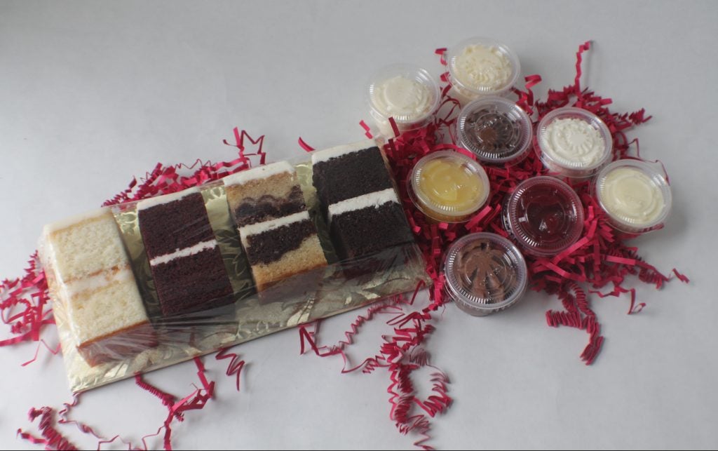 Cake Tasting Delivery Box- Explore Flavors and Buttercreams- Simply ...