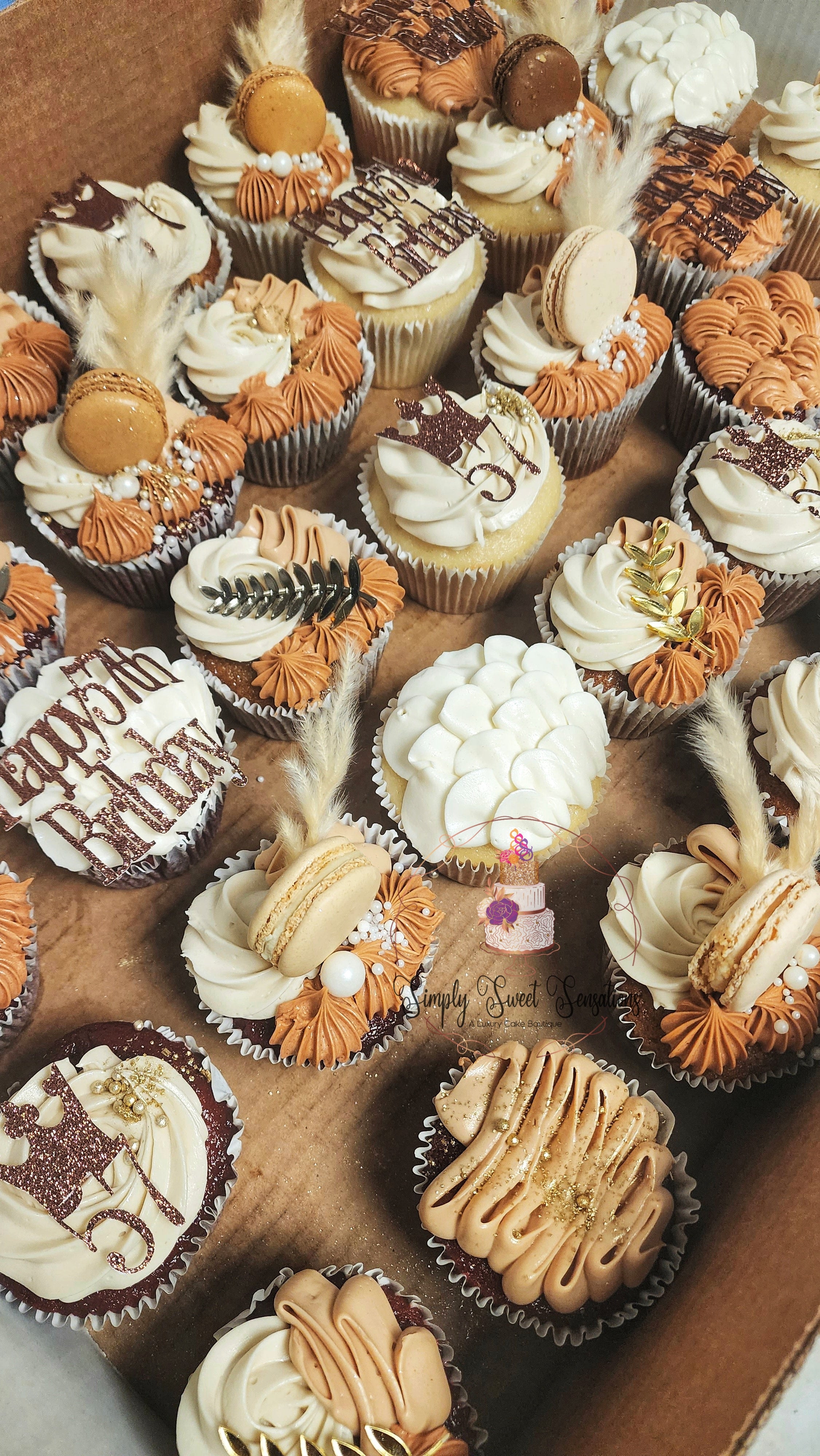 Glamorous Jumbo Cupcakes-Decadent Flavors- Simply Sweet Sensations LLC ...